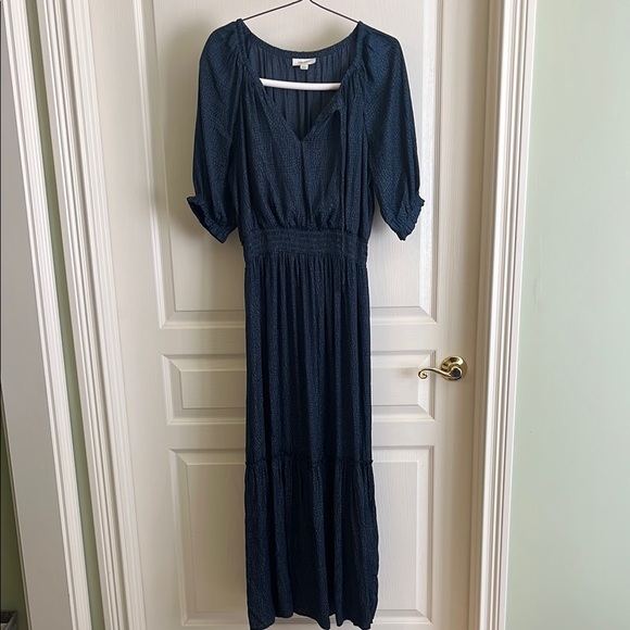 ON 34th | Dresses | On 34th Elegant Blue Maxi Dress | Poshmark